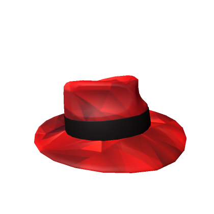 Red Sparkle Fedora | Roblox Item - Rolimon's