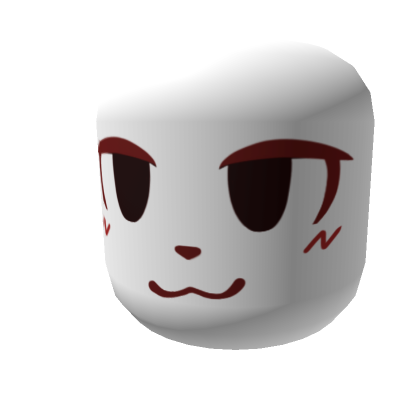 Deep Red Goober Face | Roblox Item - Rolimon's
