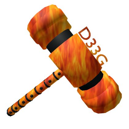 D33G FLAME HAMMER | Roblox Item - Rolimon's