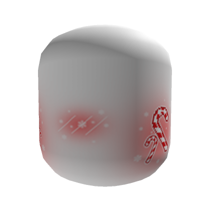 Candy Cane Blush Head ♥ 🎄 (White) | Roblox Item - Rolimon's