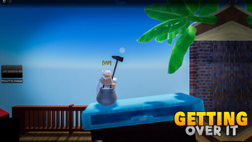 Getting Over it[Remastered] - Roblox