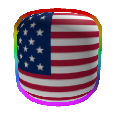 Rainbow American Flag Headgear | Roblox Item - Rolimon's