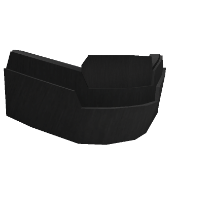 Chin Armor Module {Black} | Roblox Item - Rolimon's
