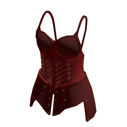 Red Fitted Goth Robe | Roblox Item - Rolimon's