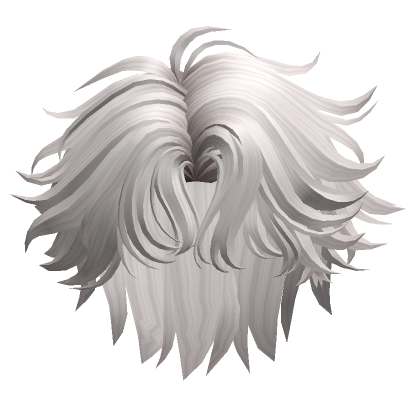 Wavy Middle Part Hair(Silver) | Roblox Item - Rolimon's
