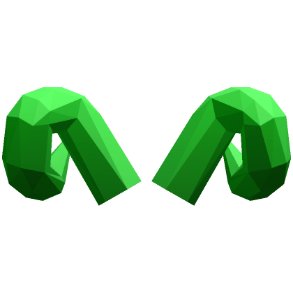 Green Wave Horns | Roblox Item - Rolimon's