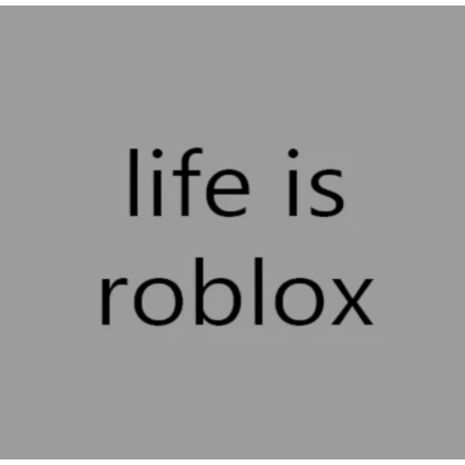life is roblox (profile picture) | Roblox Item - Rolimon's