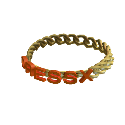 DRESSX limited edition gold chain choker | Roblox Item - Rolimon's