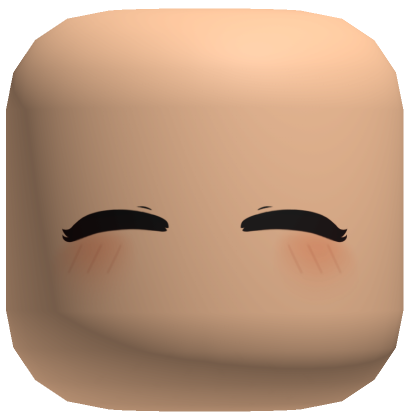 Rosto de Blush Bonito - Roblox