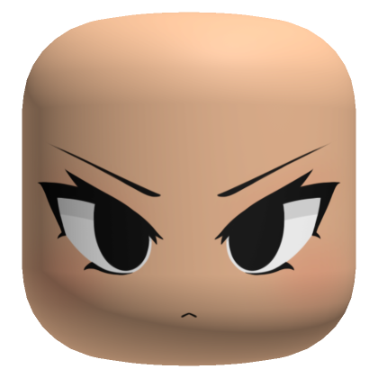 Angry Frown Face - Light | Roblox Item - Rolimon's