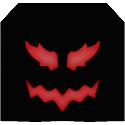 2D Dominus Obsideo Face - Red (Deadly) | Roblox Item - Rolimon's