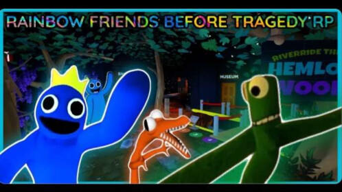 Rainbow Friends *Antes de la tragedia* -RP- - Roblox