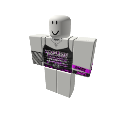 ZOMBIES y2k scene shirt xd rawr cute band - Roblox