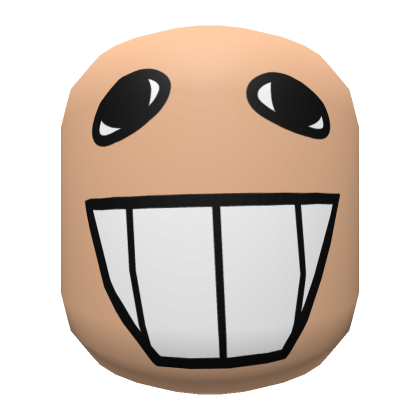 cartoony grin face | Roblox Item - Rolimon's