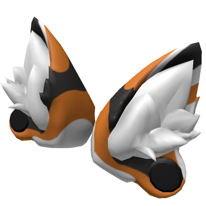 Calico Fox Ears | Roblox Item - Rolimon's