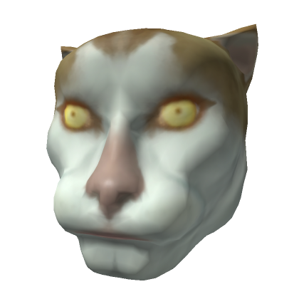 Realistic Head of Handsome Cat Mr Peebles Mewing | Roblox Item - Rolimon's