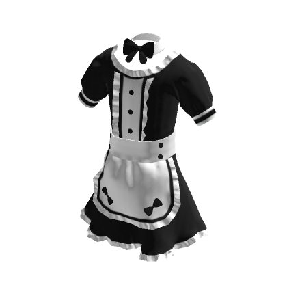 Maid Dress - Black | Roblox Item - Rolimon's