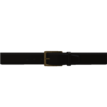 Belt leather black | Roblox Item - Rolimon's