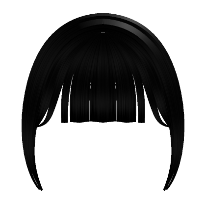 ɞ | kawaii black bangs | Roblox Item - Rolimon's