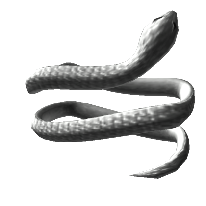1.0 Snake Accessory Silver | Roblox Item - Rolimon's