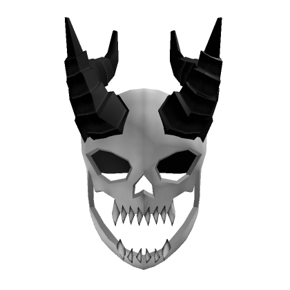 White Horned Demon Skull | Roblox Item - Rolimon's