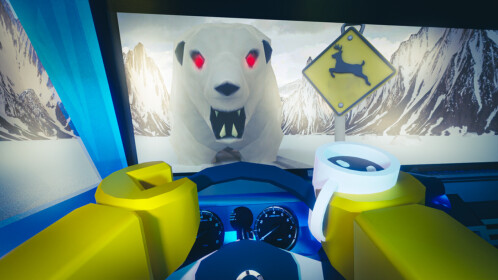 a snowy trip ️[NEW] - Roblox