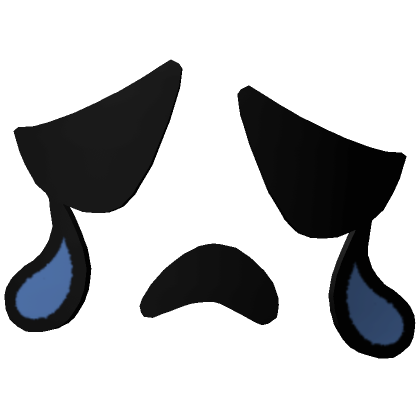 Sad Gangle Face (3D) [Digital] | Roblox Item - Rolimon's
