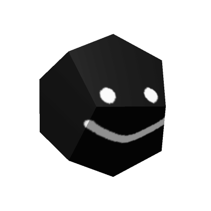 Dodecahedron Head (Black) | Roblox Item - Rolimon's