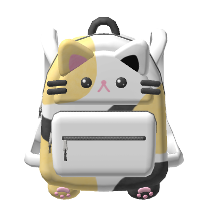 🍀Kawaii Calico Kitty Mini Backpack | Roblox Item - Rolimon's