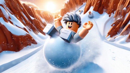 Schneeball-Rennen wachsen - Roblox