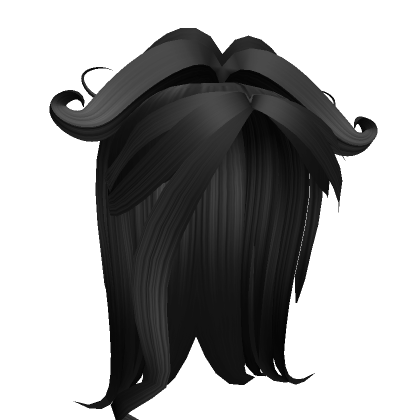 Black Half Up Half Down | Roblox Item - Rolimon's