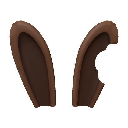 Chocolate Bitten Bunny Ears | Roblox Item - Rolimon's