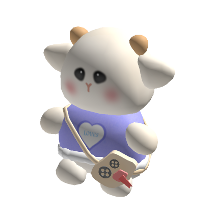 Cute Holdable Blue Goat | Roblox Item - Rolimon's