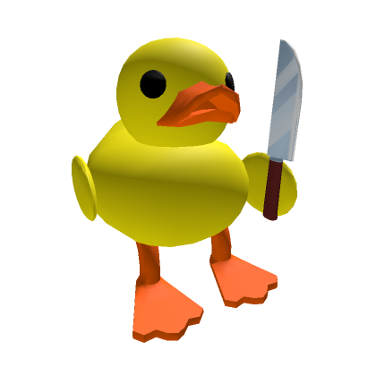 Duck With Knife Pal | Roblox Item - Rolimon's