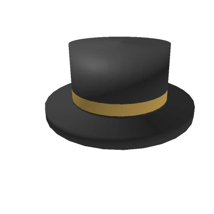 Gold Banded Top Hat | Roblox Item - Rolimon's