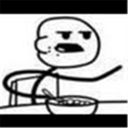 stick figure eating cereal :3