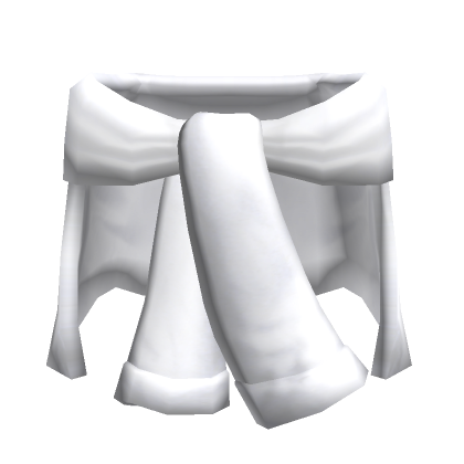 Tied Waist Jacket in White (3.0) | Roblox Item - Rolimon's