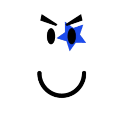 Blue Rock Star Smile | Roblox Limited Item - Rolimon's