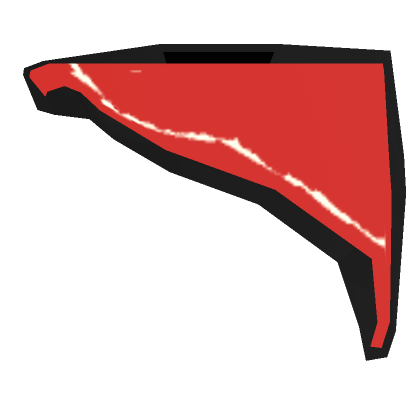 Right Red Cartoony Cloak | Roblox Item - Rolimon's