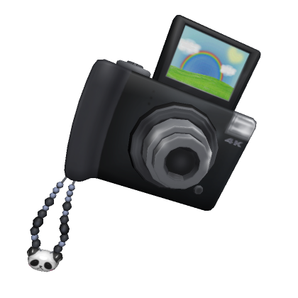 Black 4K Digital Camera | Roblox Item - Rolimon's