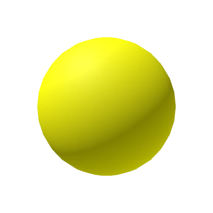 Classic Dynablocks Player Yellow Sphere Head | Roblox Item - Rolimon's