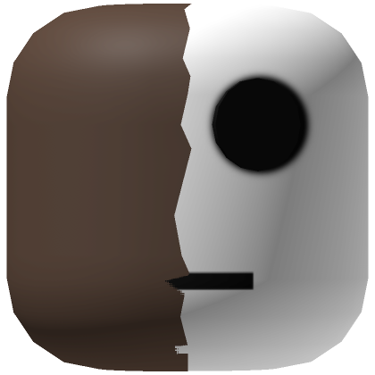 Retro Skull Zombie Head - Faceless Dark tone | Roblox Item - Rolimon's