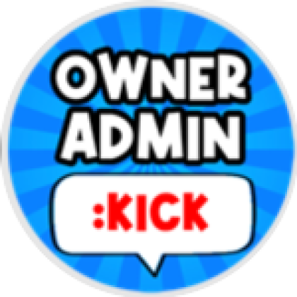 owner Admin - Roblox