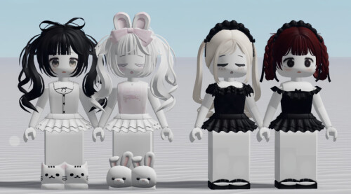 การจับคู่ชุดสําหรับเด็กผู้หญิง - Roblox