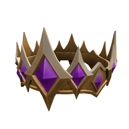 Couronne de gemme royale violette - Roblox