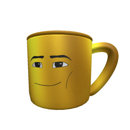 Ludicrous Golden Man Mug | Roblox Item - Rolimon's