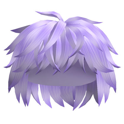 Fluffy Messy Purple Hair | Roblox Item - Rolimon's