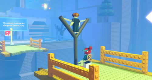 Obby Slingshot 2 Joueurs - Roblox