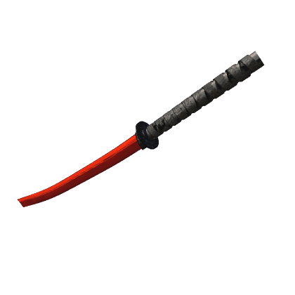 Glowing Red Katana - Right | Roblox Item - Rolimon's