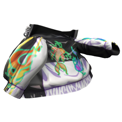 Black Flowing Jacket | Roblox Item - Rolimon's